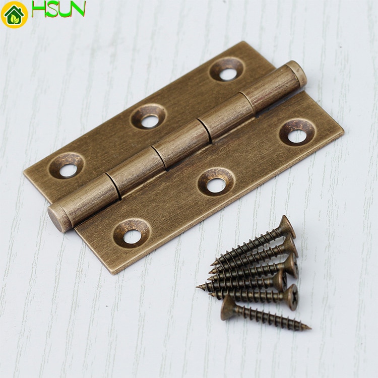 1 pc 2.5/3 inch brass hinge invisible door hinge i... – Grandado