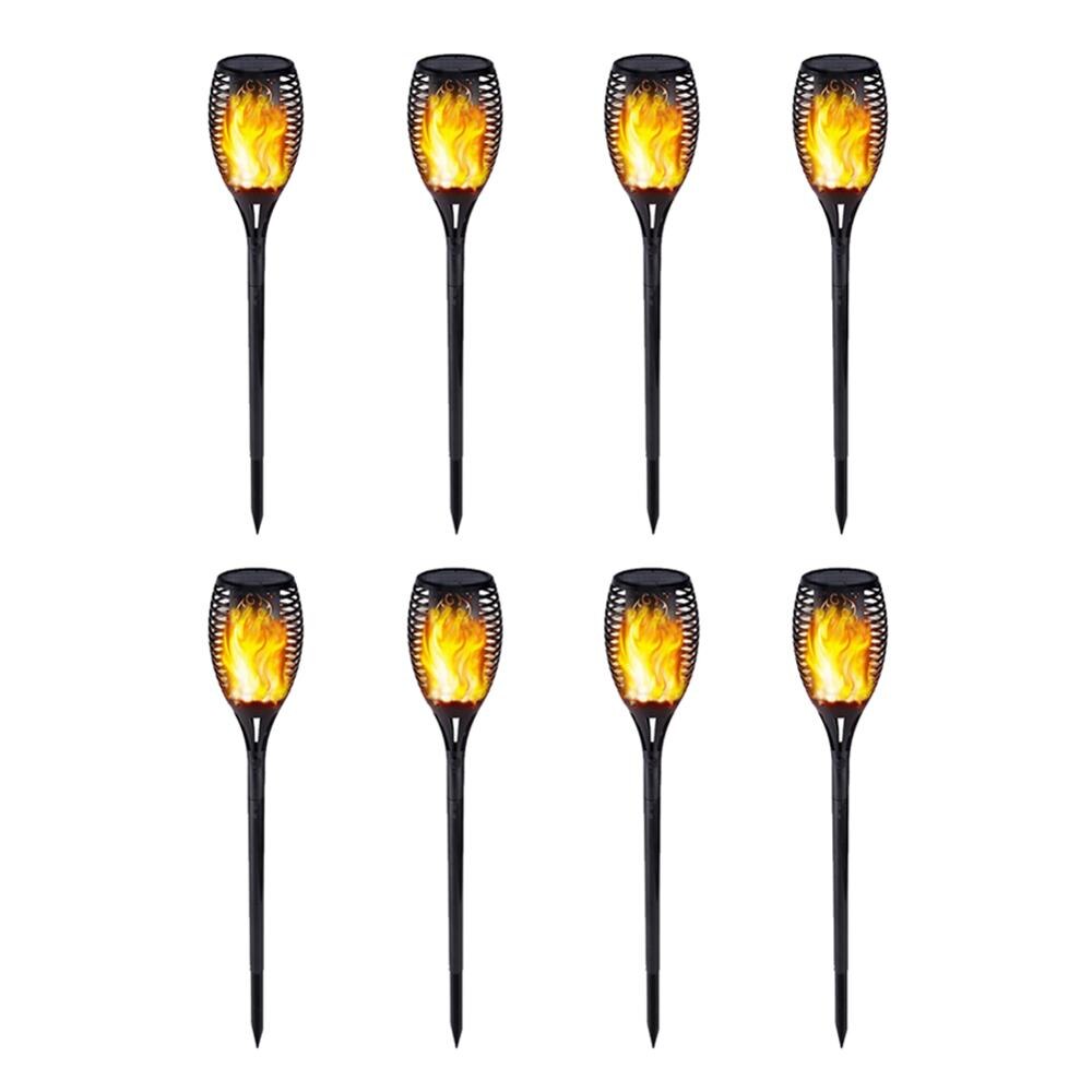 12/33LED Licht Kontrolle Solar- Flamme Licht Ich b... – Grandado