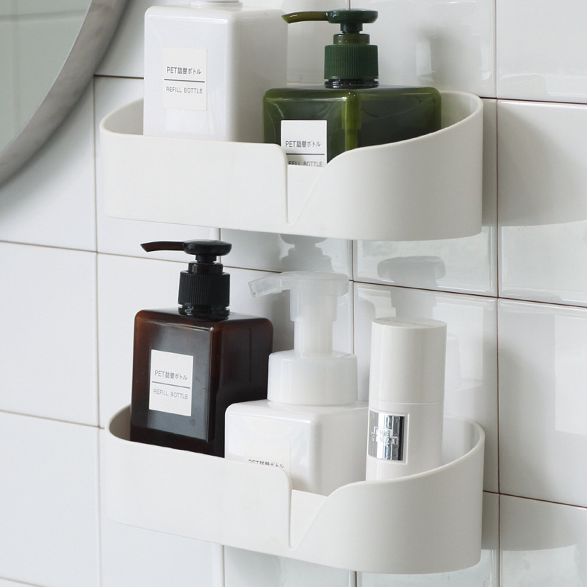 Perforation-free Wall-mounted Sink Racks Toilet Ra... – Vicedeal