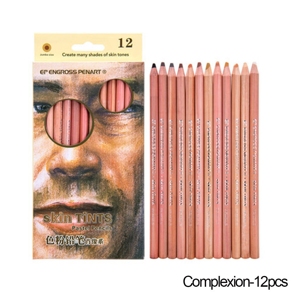 12PCS Soft Pastel Pencils Colored Pencils For Draw... – Grandado