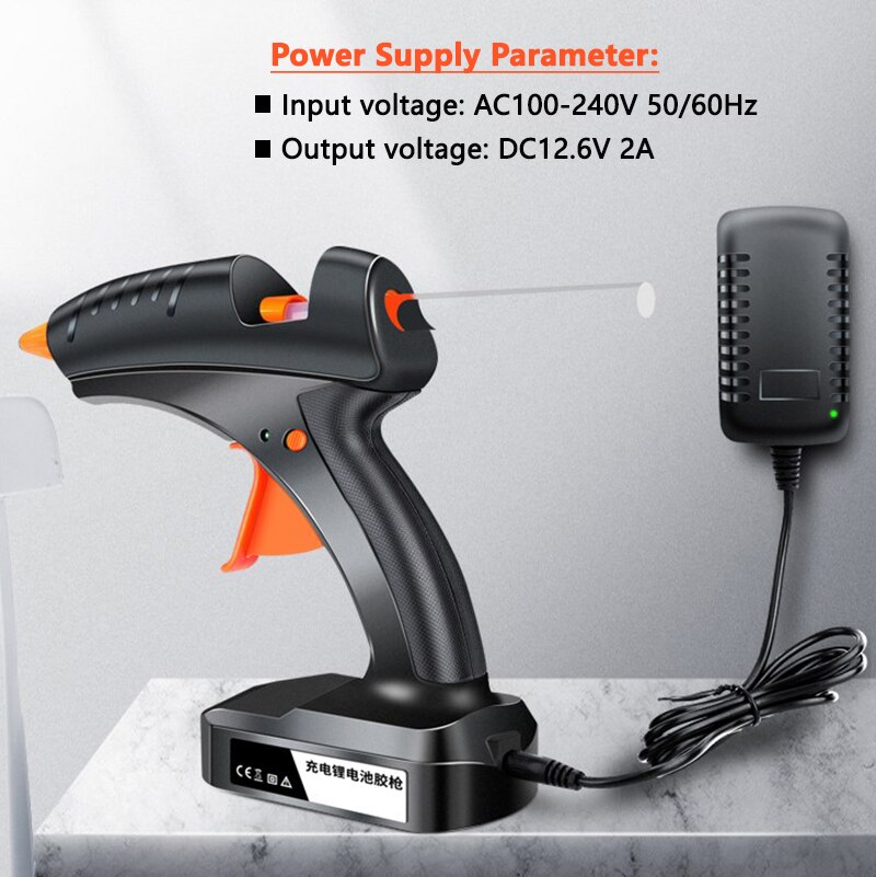 Melt Glue Gun 2000mAh Lithium Battery Glue Gun 12V... – Vicedeal