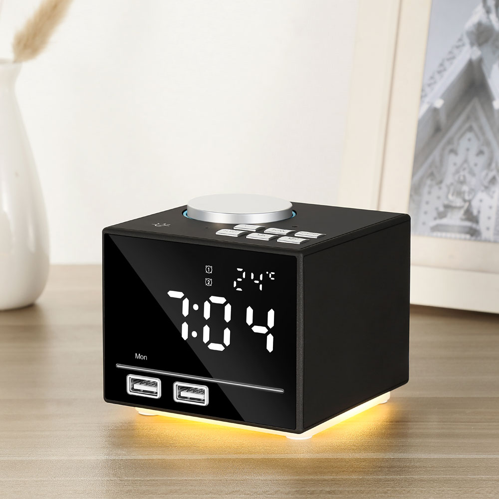 USB Charging and Speakerphone Digital LED Alarm Cl... – Vicedeal