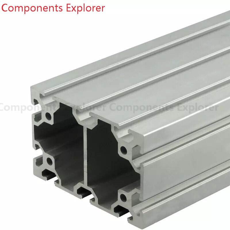 Arbitrary Cutting 1000mm 80120 Aluminum Extrusion ... – Grandado