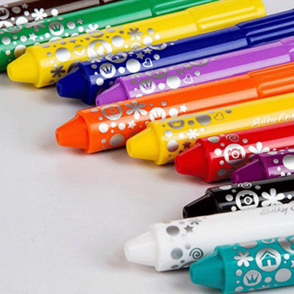 Cartoon Non-Toxic Colors Oil Crayon Toys For Kids ... – Vicedeal