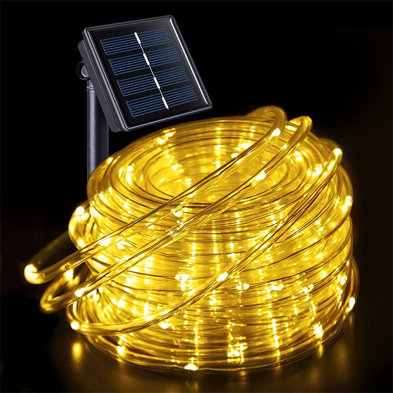 Led Solar Tube Lamps Fairy Neon Tube String Lights... – Grandado