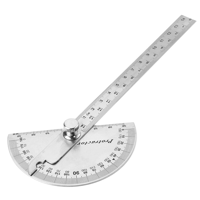 Adjustable 15cm 180 Degree Protractor Multifunctio... – Grandado