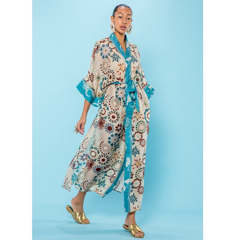 Beach Cover-ups bathing suit cover ups Kaftan Summ... – Vicedeal