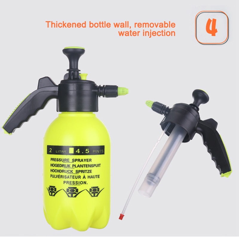 Hand Operated Snow Foam Sprayer Cannon Foam Nozzle... – Grandado