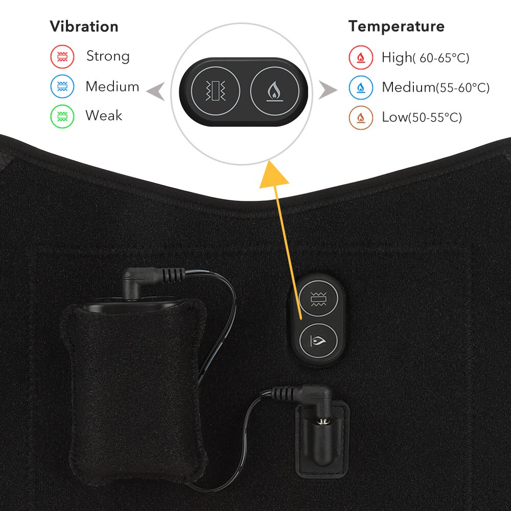 Heat Therapy Shoulder Brace Adjustable Shoulder He... – Grandado