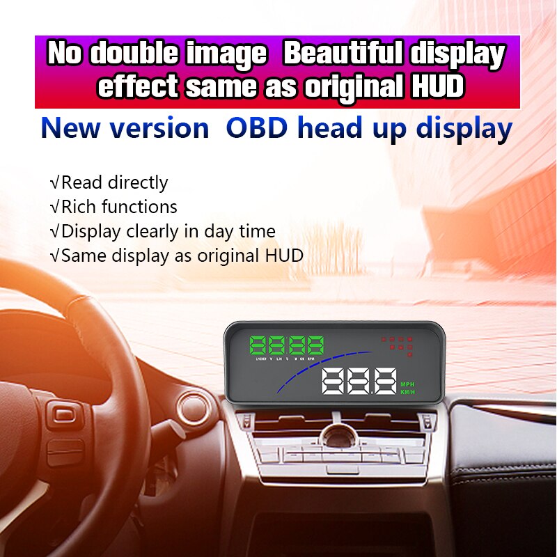 Head Up Display Hud Display P9 Auto Obd OBD2 Head ... – Grandado