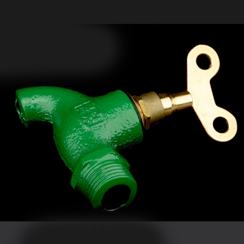 1 Set 1/2 Inch Old-fashioned Iron Faucet With Lock... – Vicedeal