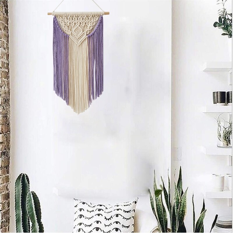 Macrame Wall Hanging Woven Wall Art Macrame Tapest... – Grandado