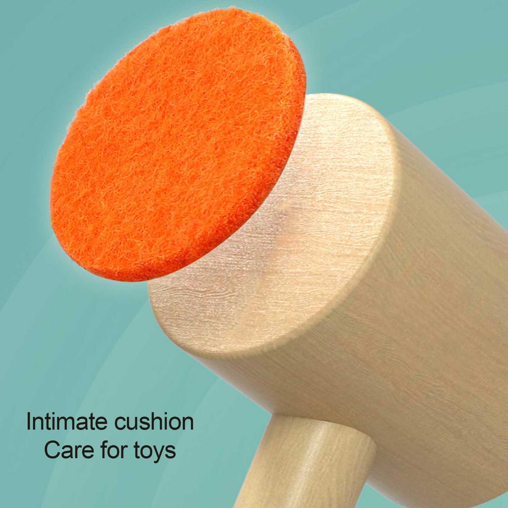 Wooden Hammer Toy Early Education Pounding Toy Wha... – Grandado