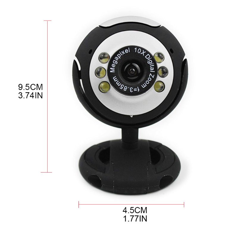 Clip-on Night Vision Six-lamp Computer Camera Lapt... – Vicedeal