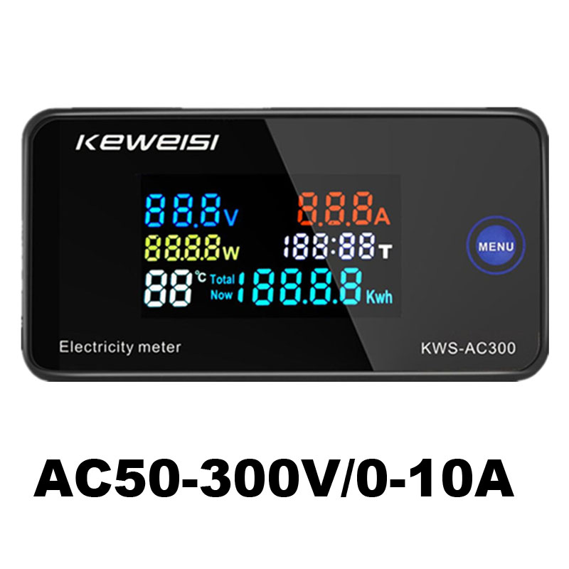 AC 220V 10A 100A Digital Voltmeter Ammeter Power M... – Grandado