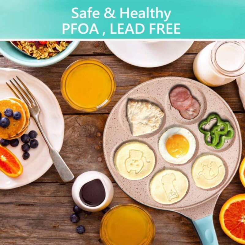 Nonstick Pancake Pan, Mini Pancakes Maker Kids Ind... – Grandado