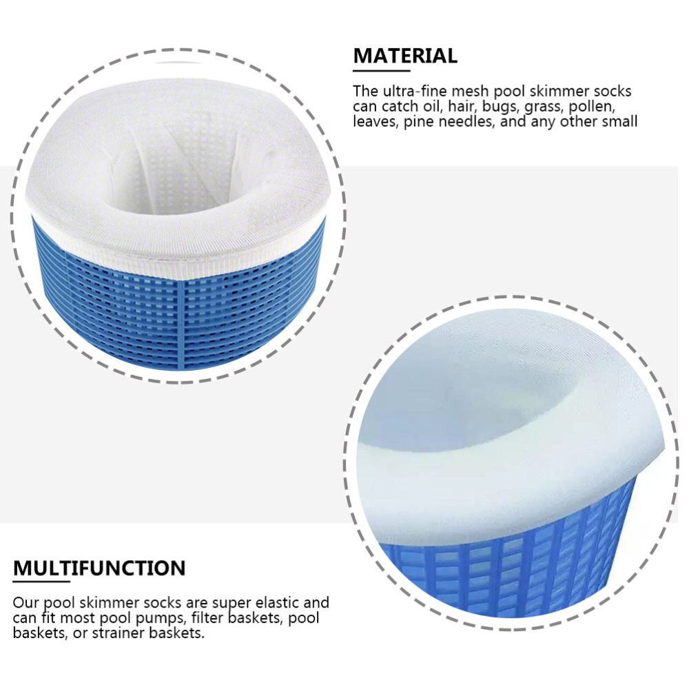 6Pcs Zwembad Filters Elastische Zwembad Skimmer Ma... – Grandado