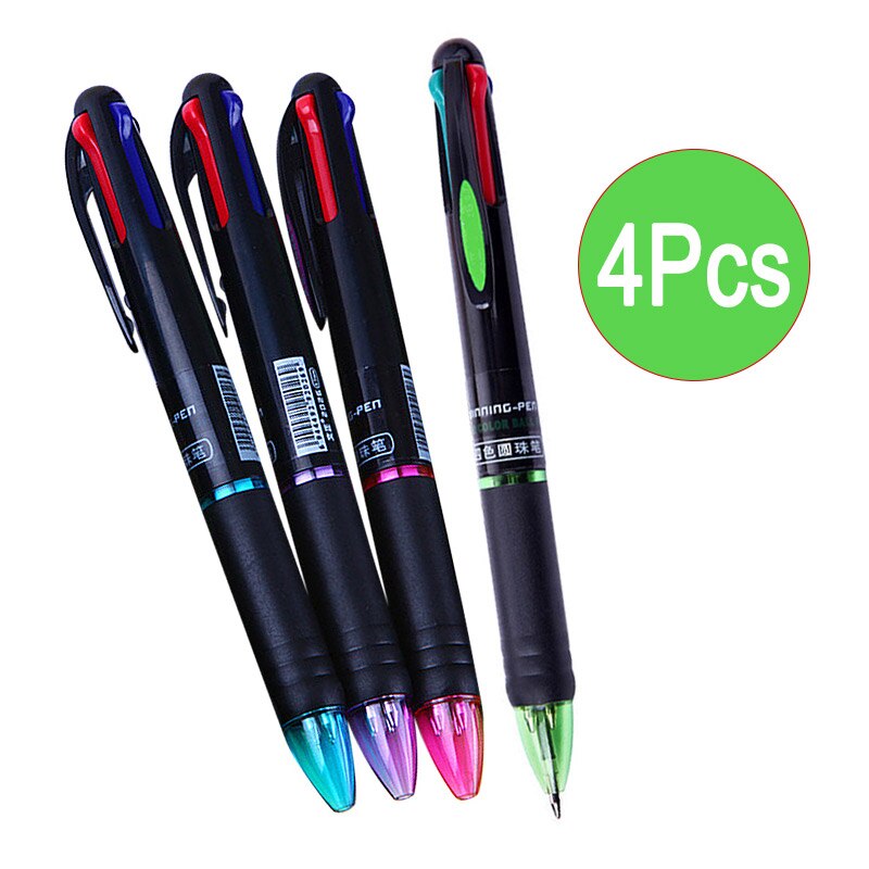4PCS/Set 0.7mm MultiColor Pen Fine Point 4in1 Colo... – Vicedeal