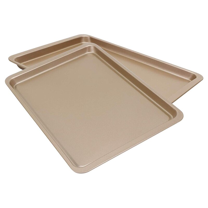 Baking Sheet, Non-Stick Carbon Steel Biscuit Paper... – Grandado