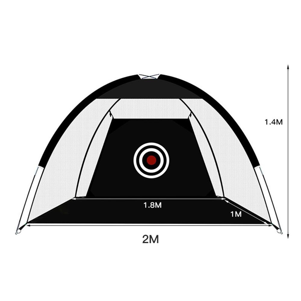 Indoor 2M Golf Practice Net Tent Golf Hitting Cage... – Grandado