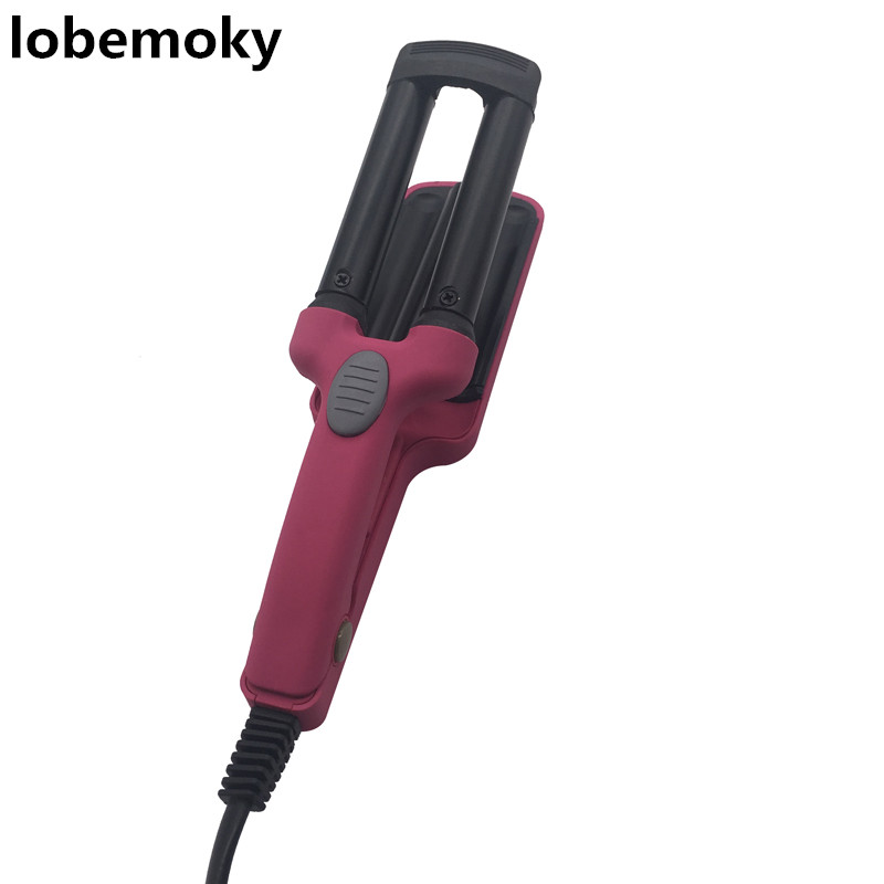 hair curling machine three barrel curlers mini three tubes – Grandado