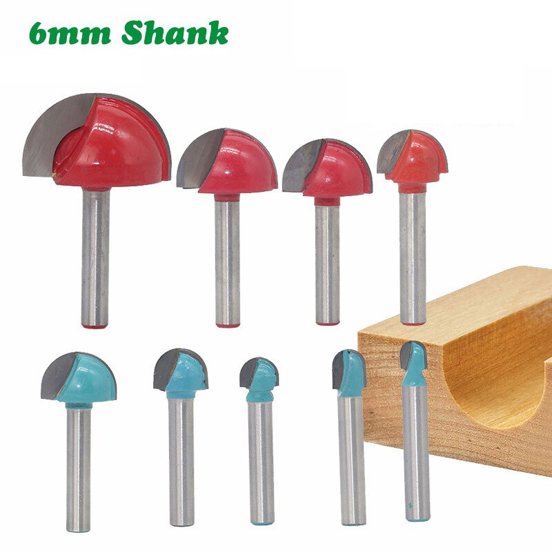 1Pc 6Mm Schacht Frees Houtsnijwerk Bal Neus Router... – Vicedeal