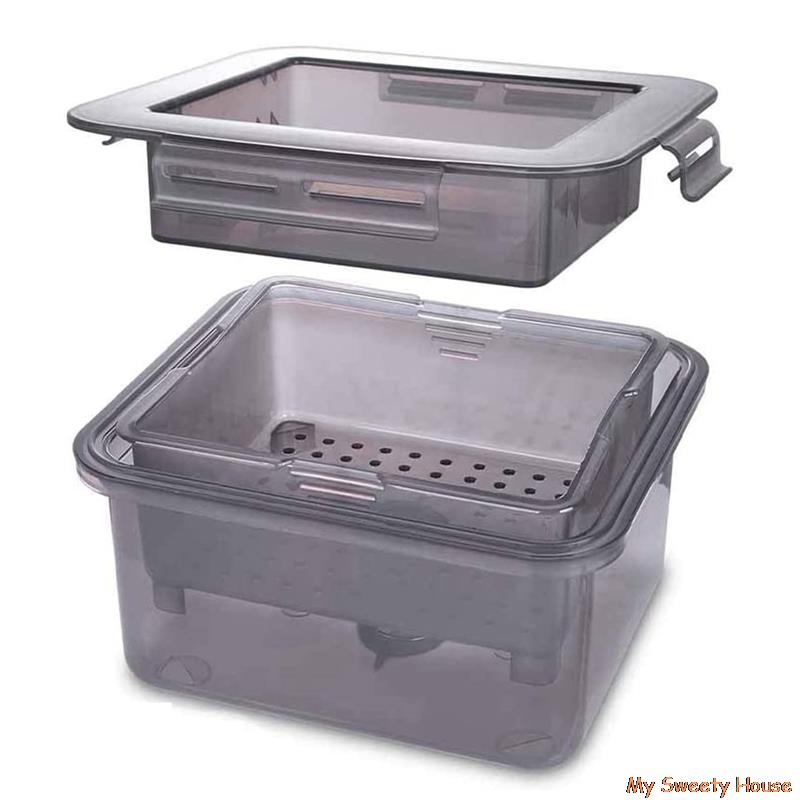 3-Layer Tofu Block Drain Storage Box Soy Products ... – Grandado