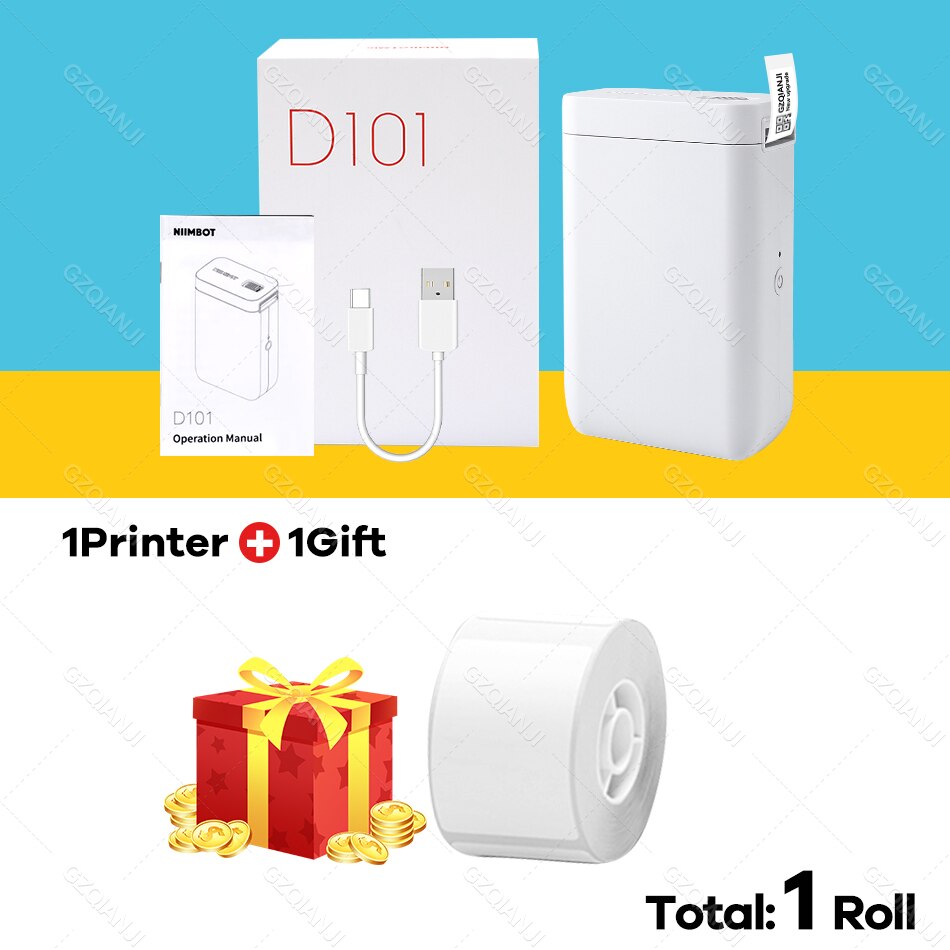 Niimbot Label Printer D101 Mini Wireless Protable ... – Grandado