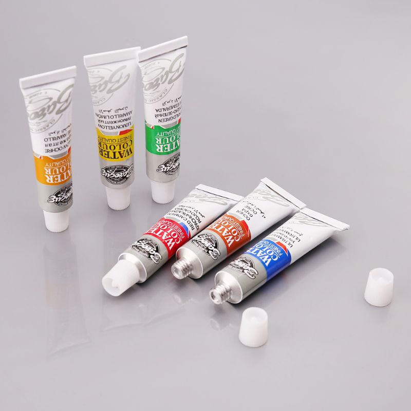 12 Colors Tubes 6ml Paint Tube Drawing Painting Wa... – Grandado