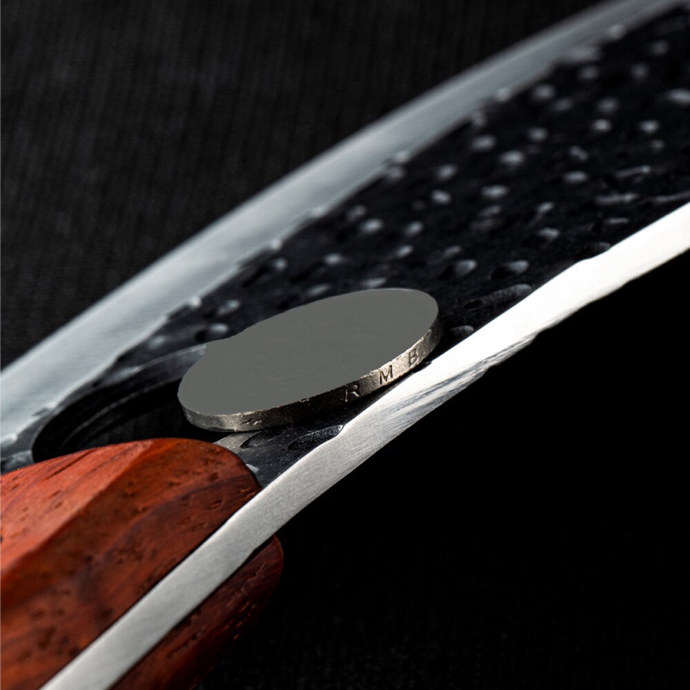 Sharp Handmade Forged Clad Steel Kitchen Chef Boni... – Grandado