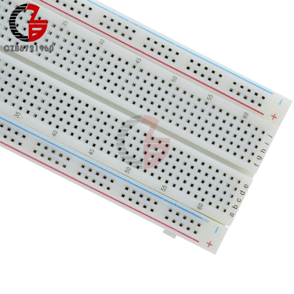 MB102 830 Tie Points Solderless PCB Breadboard MB-... – Grandado