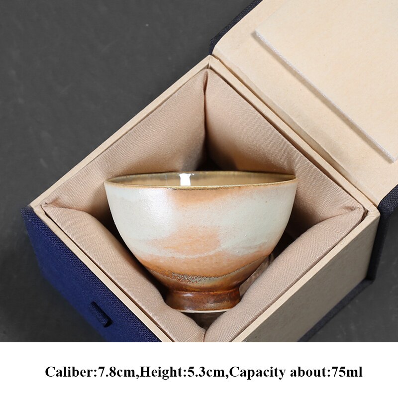 75ml Kiln Change Vintage Teacup Ceramic Kung Fu Te... – Grandado