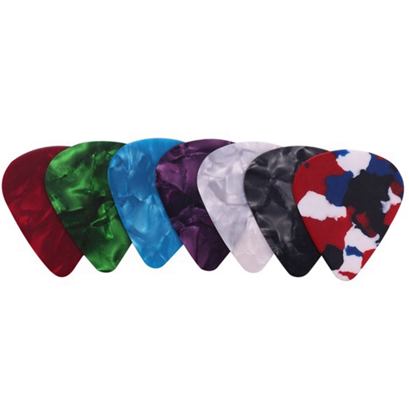 12 Pcs Multi-Size Color Guitar Picks, Celluloid Pi... – Vicedeal