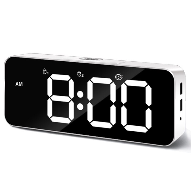 Digital Alarm Clock,Sound Control,Dual Alarms,12/2... – Grandado