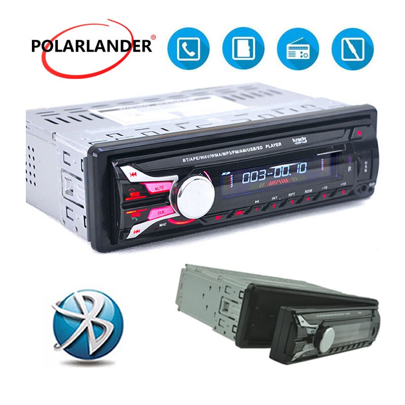 FM Car Radio Bluetooth Detachable Front Panel Auto... – Grandado