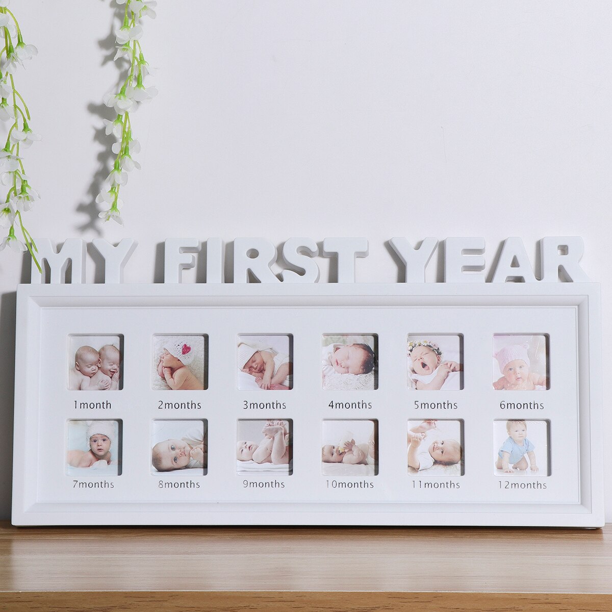 Unique Style My First Year Photo Moments Baby Keep... – Vicedeal