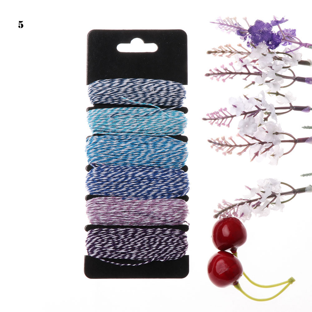 Neue 4Ply Dünn Gemischte Doppel Farbe Bäcker Bindf... – Vicedeal