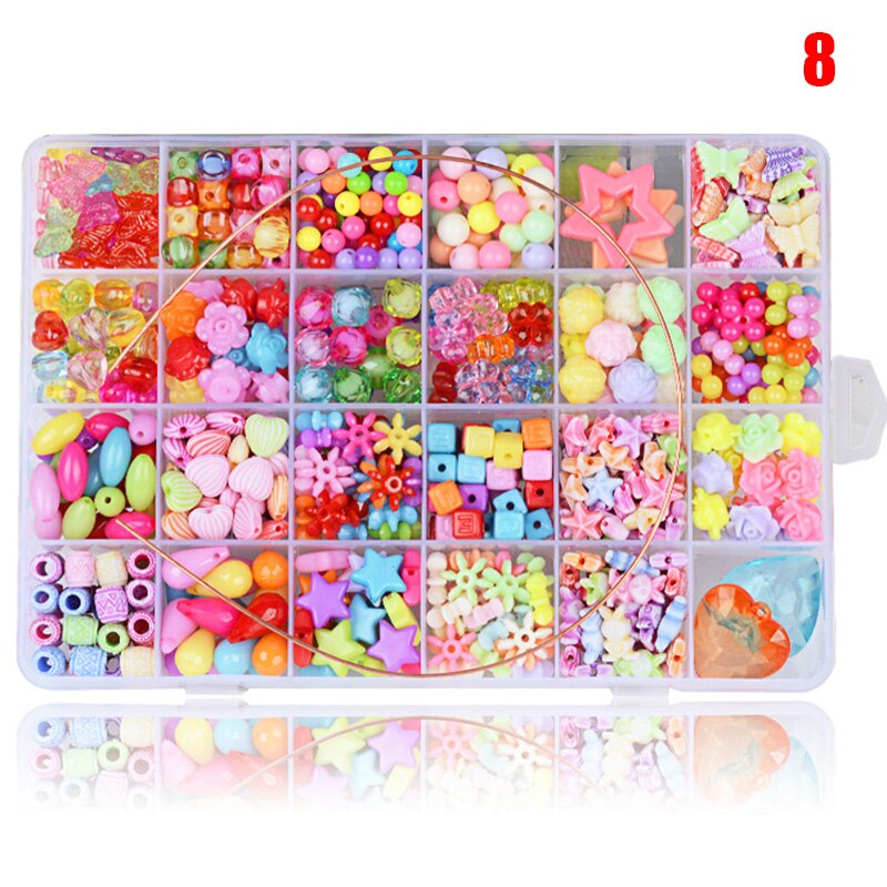 24 Types/Box Art Bracelet Bead DIY Bracelet Access... – Grandado