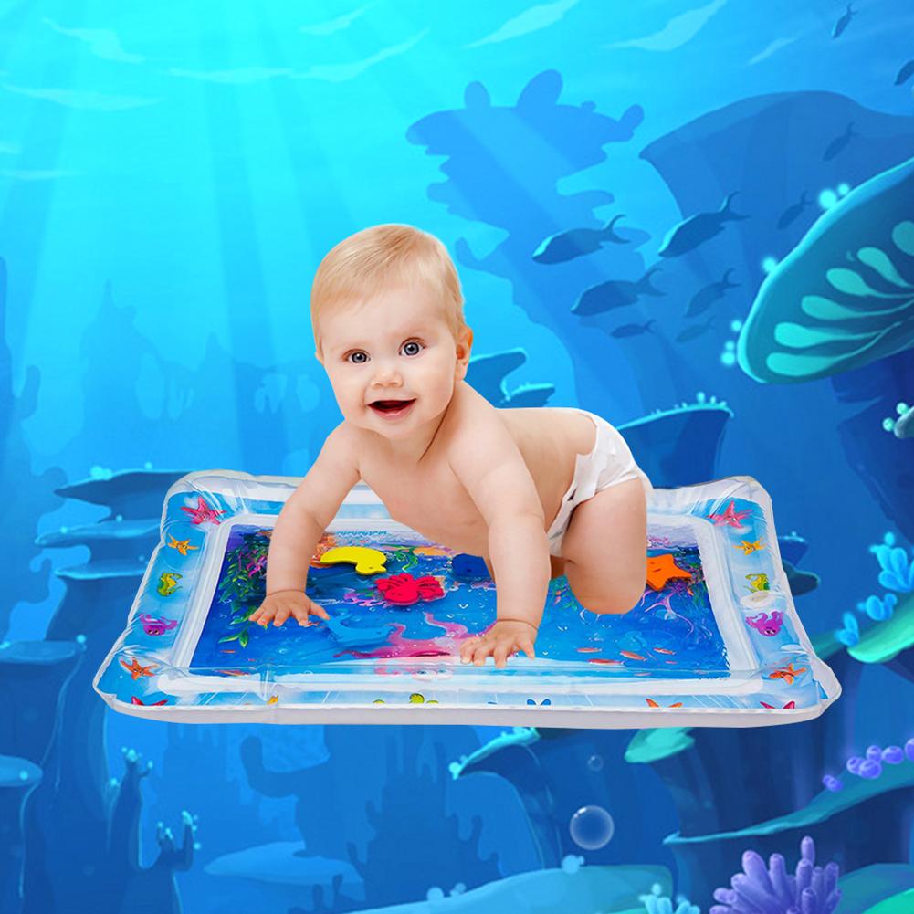 Summer inflatable water mat for babies Safety Cush... – Grandado