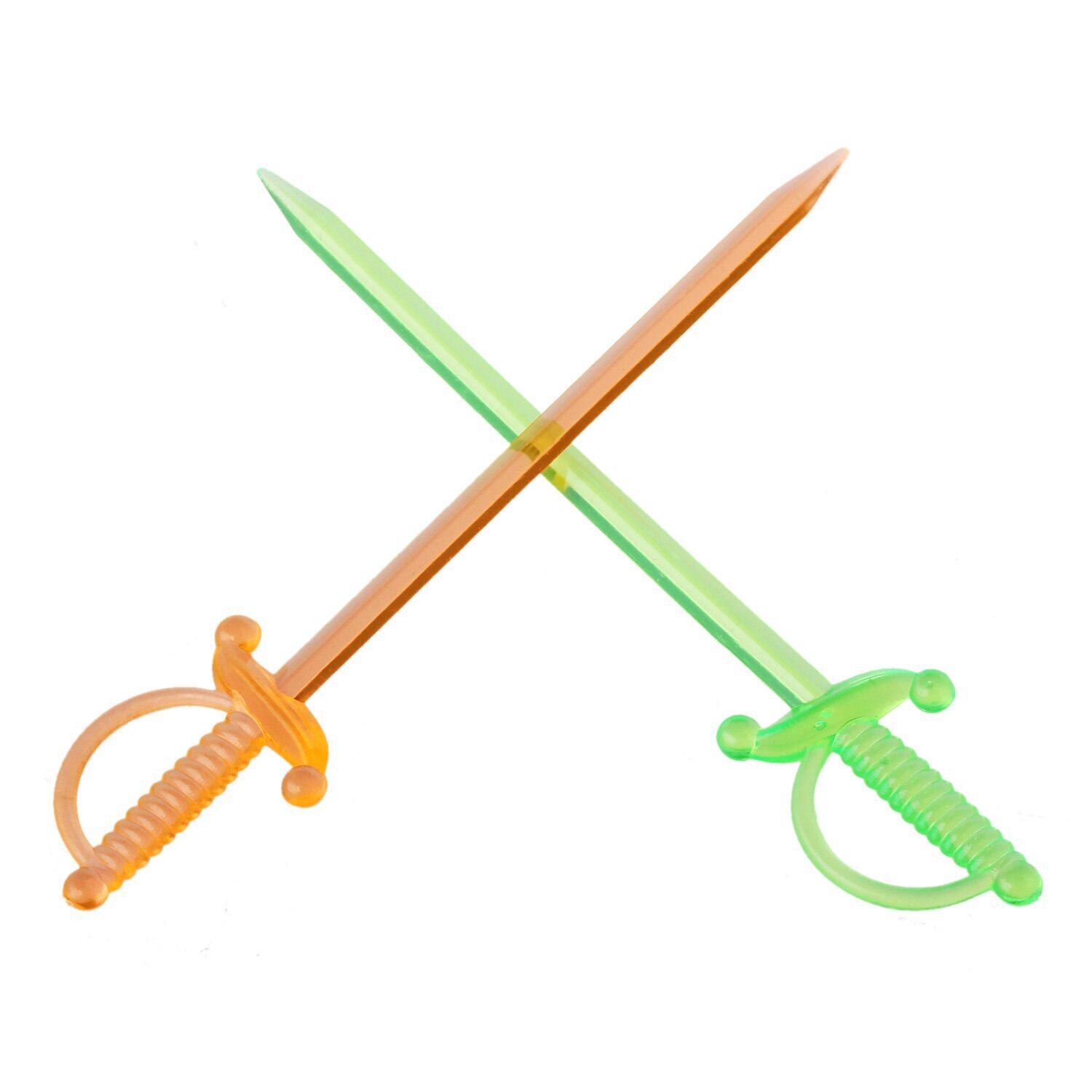 Espada pirata de colores mezclados para decoración... – Grandado