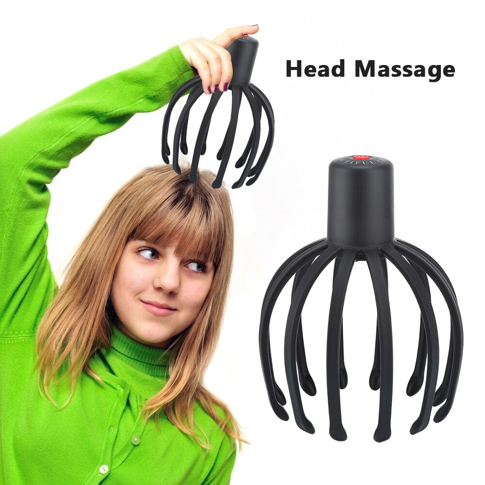 Octopus Claw Electric Scalp Stress Relief Therapeu... – Grandado