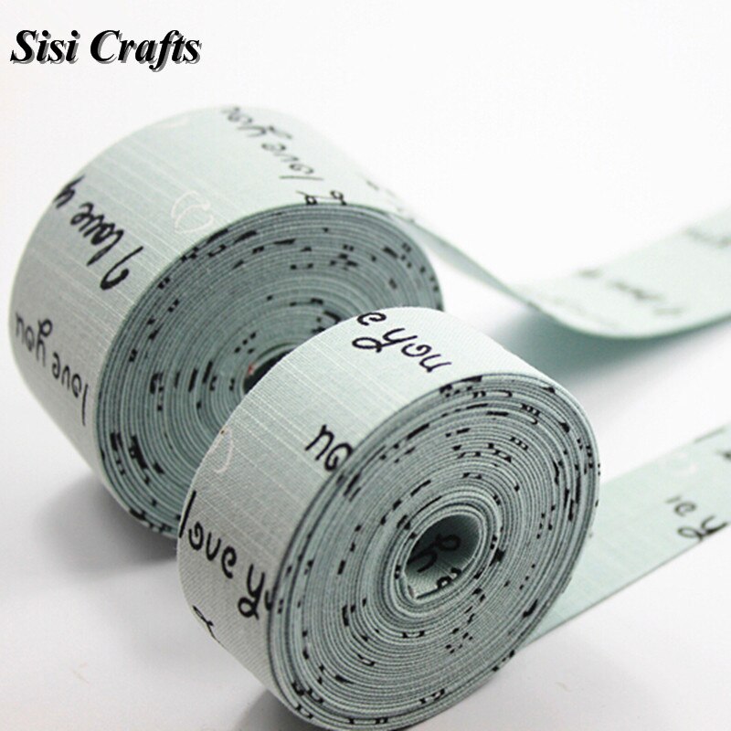 Sisi Crafts Print Tape Cyan Pink Ivory I love you ... – Vicedeal