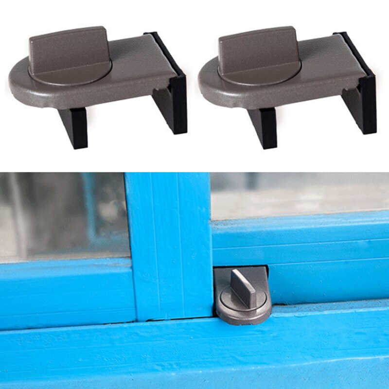 2 Pcs Locks on Windows adjustable security door la... – Vicedeal