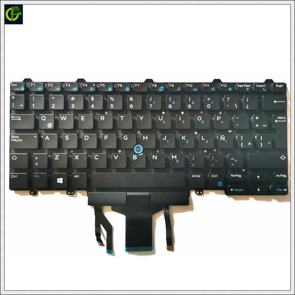Novo teclado backlit espanhol para dell latitude e... – Grandado