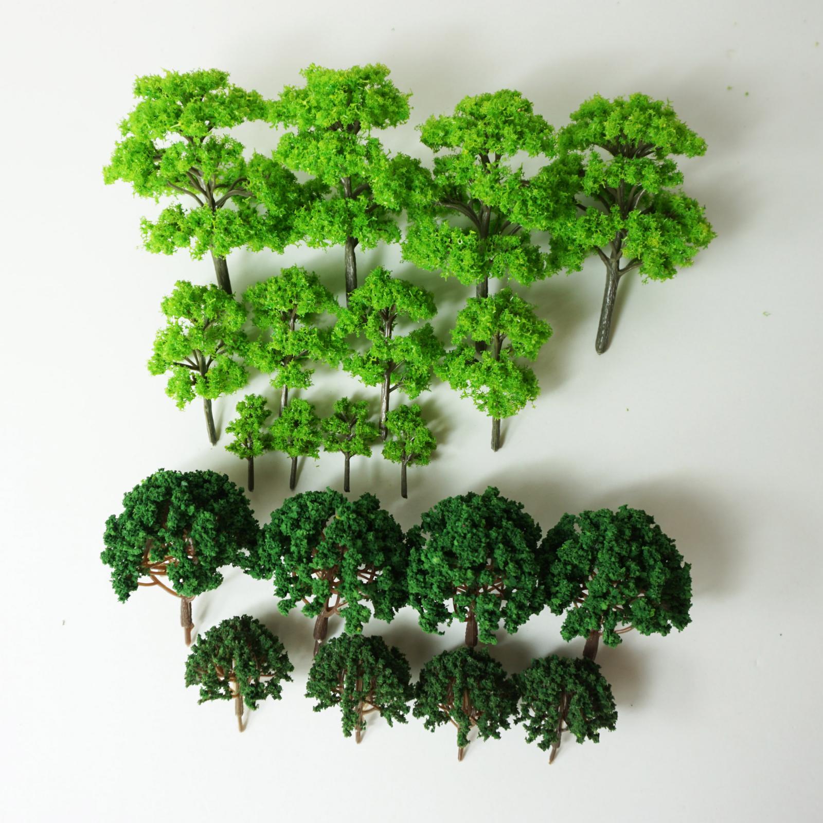 Diverse 20x Spoorweg Landschap Model Architectuur ... – Vicedeal