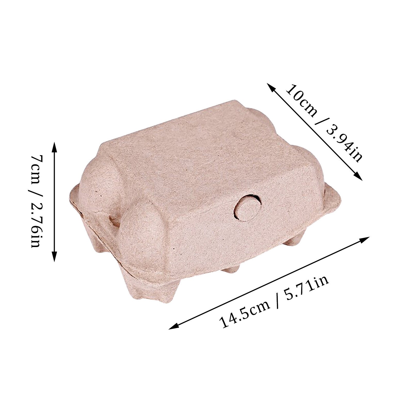 Pulp Egg Tray With Buckle Paper Eggs Cartons Reusa... – Grandado