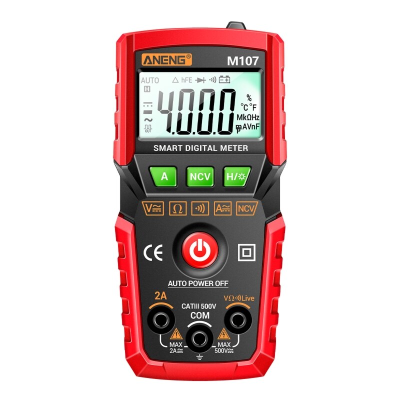 Digital Multimeter 4000 Counts Multimeter Tester A... – Grandado