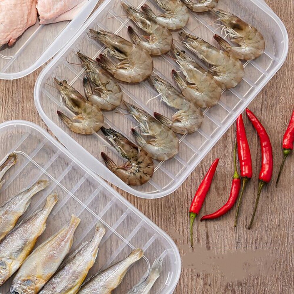 3pcs Household Refrigerator storage box Vegetable ... – Grandado