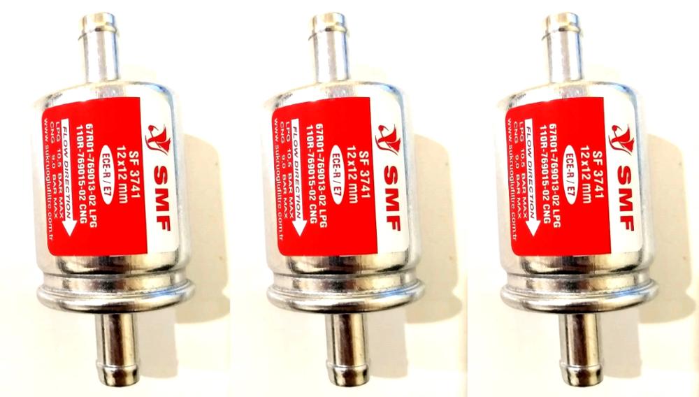Lpg /cng/gpl filter 12 mmx 12mm x 3 stk – Grandado