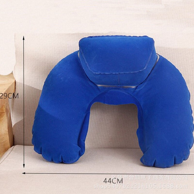 Inflatable Soft Car Travel Head Neck Rest Air Cush... – Grandado